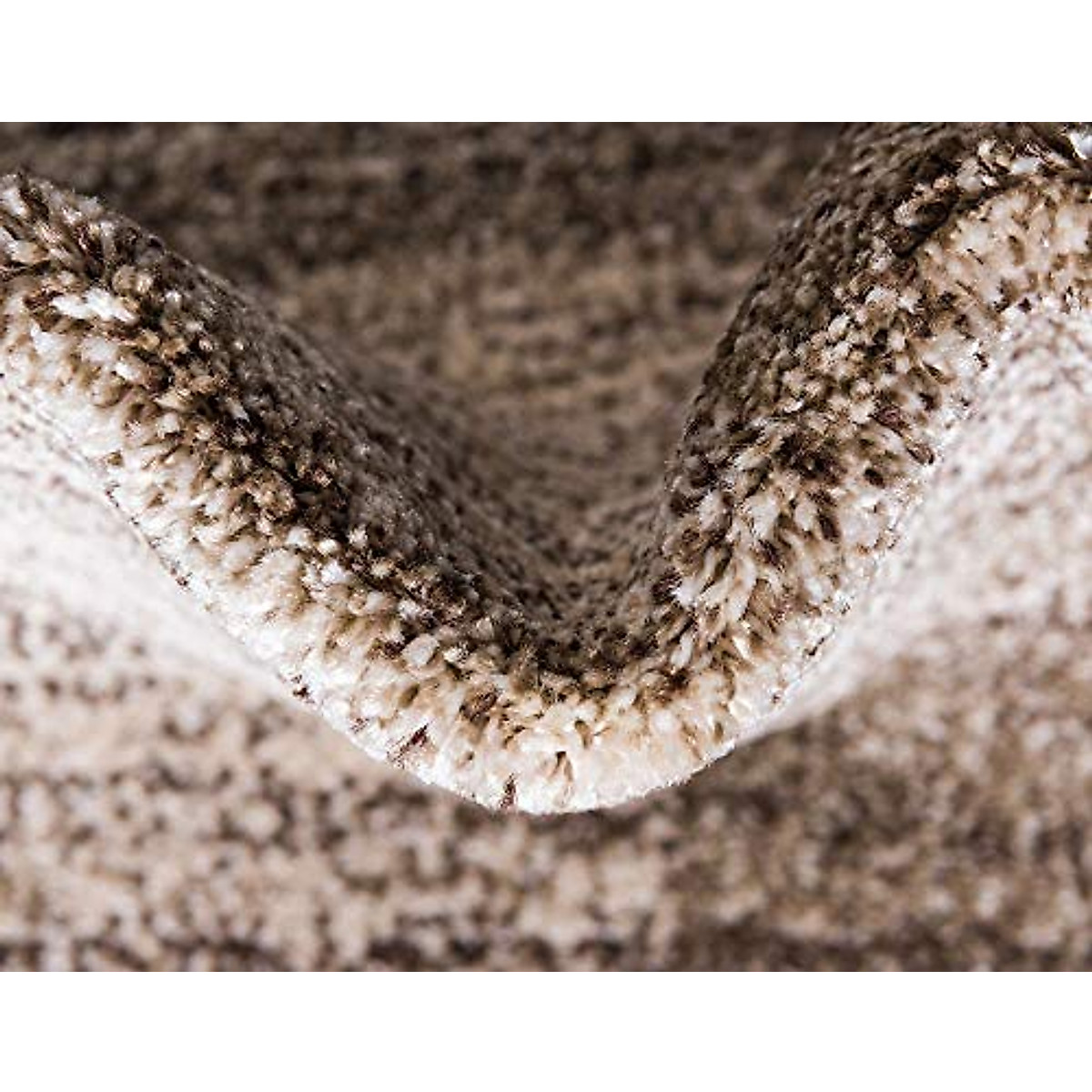 Unique Loom Del Mar Collection Area Rug - Abigail (2' 7" x 10' Runner, Beige/ Ivory)