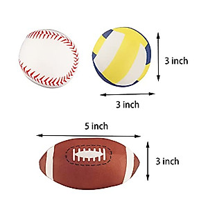 Water Bomb Splash Balls - 3" Sport Style Pool Balls for Swimming Pool, Water Absorbent Beach Toys for Kids -Great Pool Toys for Summer Fun and Outdoor Play