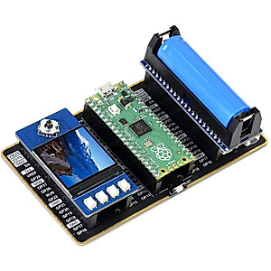 Waveshare 1.3inch RGB LCD Display Module for Raspberry Pi Pico, 240×240 Resolution IPS Screen 65K RGB Color SPI Interface ST7735S Driver