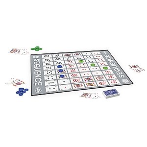 Sequence Snap Box - The Exciting Game of Strategy in A Compact Travel Case by Goliath, Multi Color