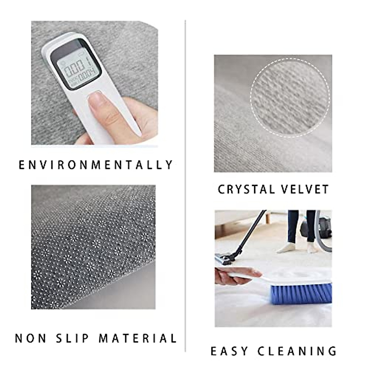 Luxury Black Gold Marble Area Rug, Abstract Night Sky Grey Line Art Indoor Rugs, Non-Slip Machine Washable Carpet for Living Room Bedroom Apartment Home Decor - 6 ft x 4 ft