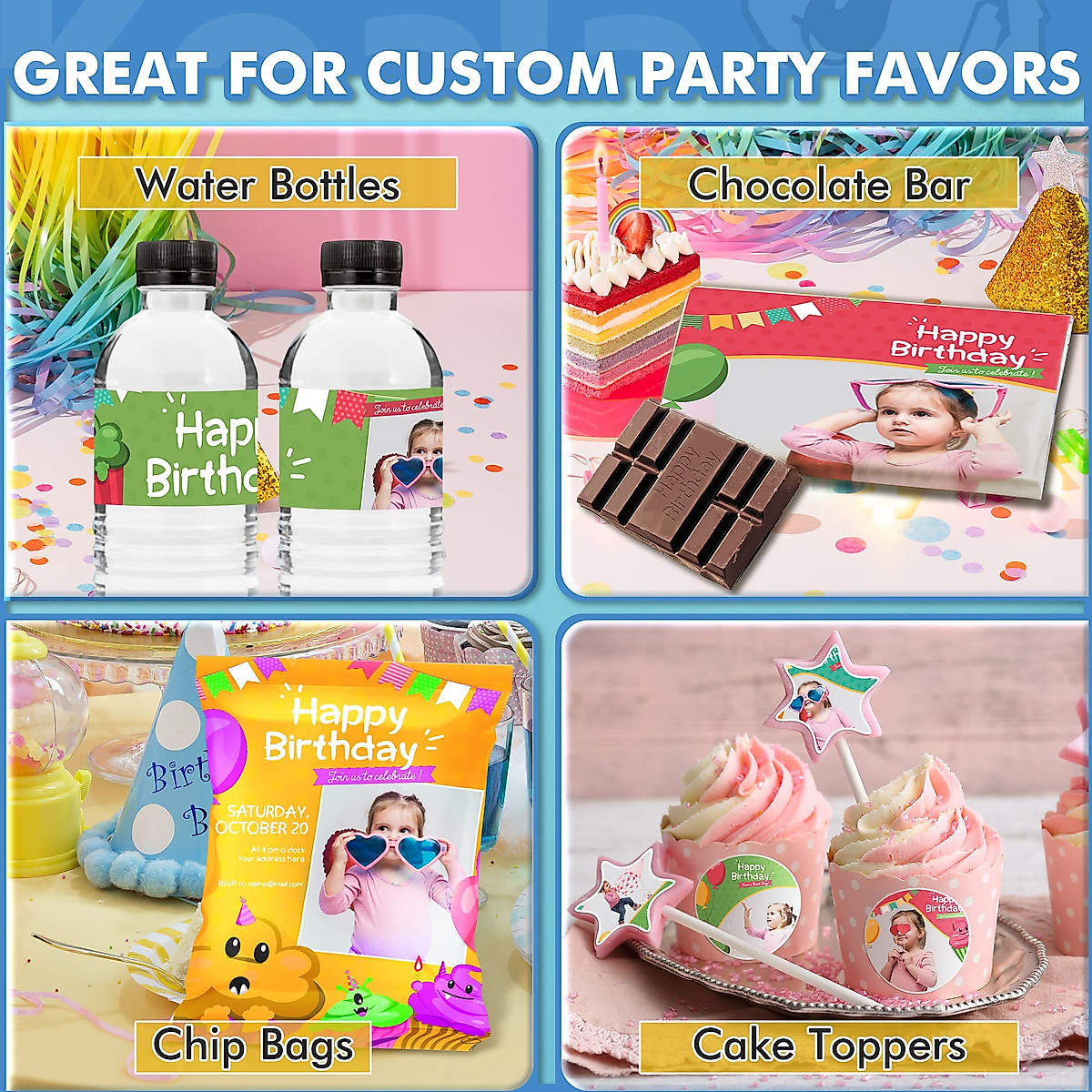 Koala Photo Paper 8.5 x 11 In Glossy Photo Printer Paper for Inkjet Printer Water-Resistant 100 Sheets 200gsm for Everyday Use