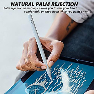 Stylus Pen Compatible with iPad/iPad Pro, iPad Pro Pen with Tilt and Palm Rejection for iPad 6th, iPad Mini 5th, iPad Air 3rd Gen, iPad Pro (11/12.9")