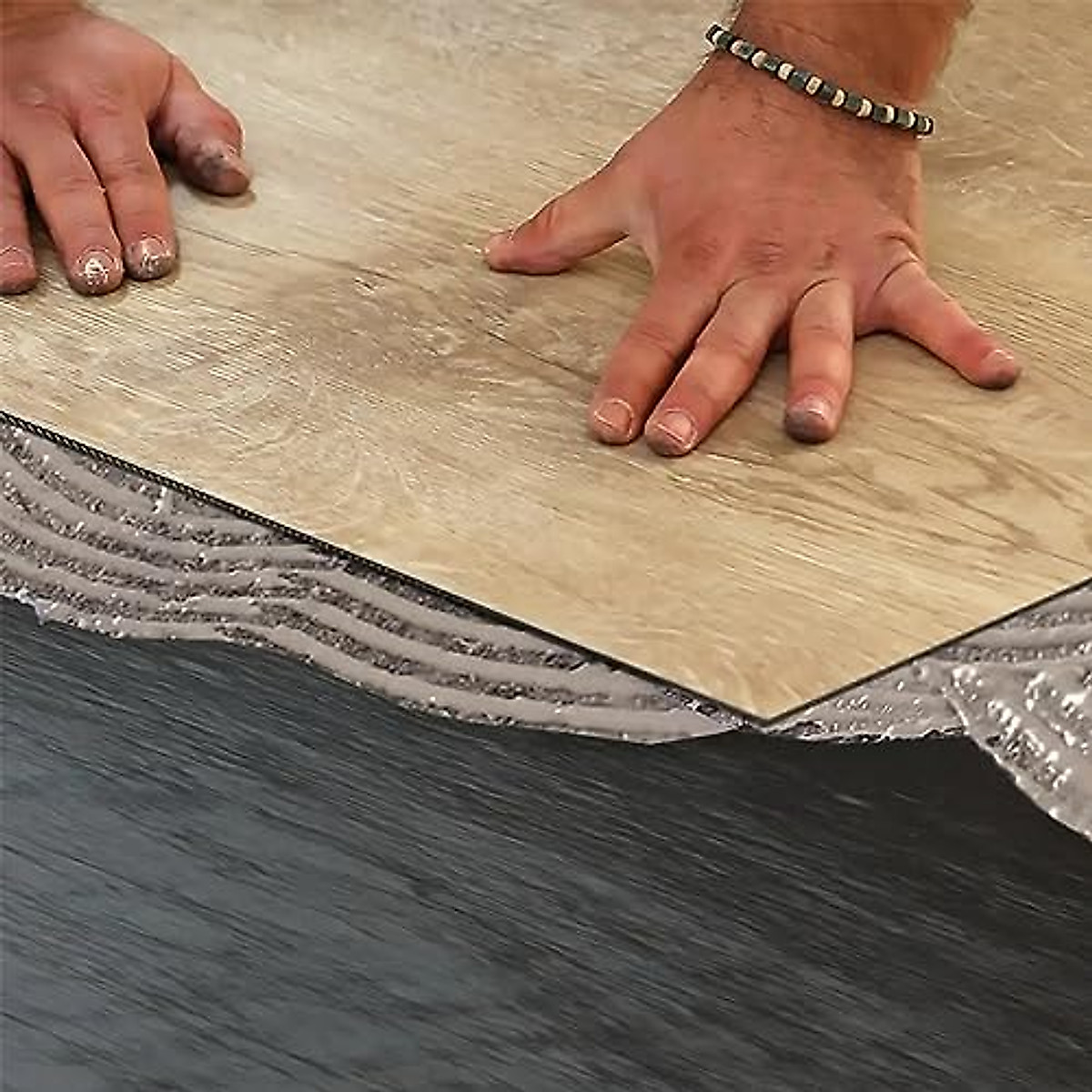QuietWalk LV Luxury Vinyl, Laminate, or Wood Underlayment (Float, Glue, or Nail) w/Vapor Barrier- Sound Reduction, Compression Resistant, Moisture Protection 6'x60’ Roll (Covers 360 sf) QW360LV