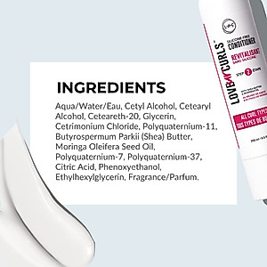 Love Ur Curls LUS Brands Conditioner for Curly, Wavy, Kinky-Coily Hair, 8.5 oz - Silicone-Free, Hydrating, Detangling for Soft, Smooth Curl Definition - Hair Treatment for Dry Damaged Hair