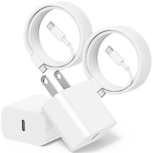 for iPhone 15 Charger and 3ft Type C to C Cable Cord, 20W USB C Fast Charging Block, Wall Plug Power Adapter Cube Brick for iPhone Apple 15 Pro Max/15 Plus, iPad Pro 12.9/11 inch/Air/Mini/3/4th/6