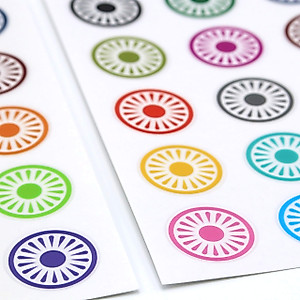 BevBands set of 30 Static Cling Drink Markers, Series 1