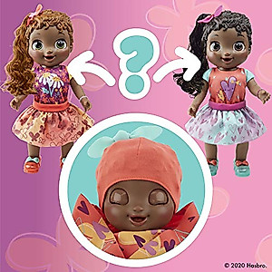 Baby Alive Baby Grows Up (Sweet) - Sweet Blossom or Lovely Rosie, Growing and Talking Baby Doll, Toy with 1 Surprise Doll and 8 Accessories