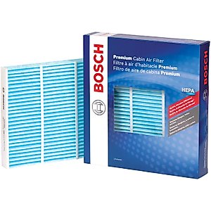 BOSCH 6077C HEPA Cabin Air Filter - Compatible With Select Ford Edge, Fusion, Police Responder Hybrid, SSV Plug-In Hybrid, Lincoln Continental, MKX, MKZ