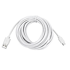 13ft Micro USB Cable Replacement for Wyze Cam, YI Dome Camera, Arlo Q Camera, Nest Cam, Dropcam, Samsung Android Charger Cord