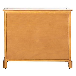 Safavieh Home Collection Landers Honey Brown 6-Drawer Storage Unit (Fully Assembled) STG5700C