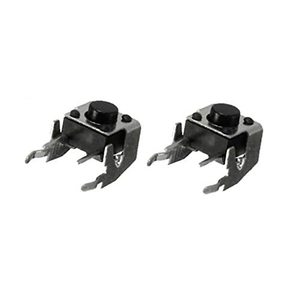 2X RB LB Trigger Bumper Button Replacement Compatible with Xbox One Xbox 360 Controller Black