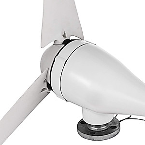 SmarketBuy Wind Turbine 400W Hybrid DC12V Wind Turbine Generator 800R/min Hybrid Controller Wind Turbine Kit with Hybrid Charge Controller Home Power