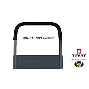 TITANT Push Cart Dolly - Foldable Cart with Wheels (330 lbs Weight Capacity) Dolly Cart with 360° Swivel Braked Wheels - Foldable Platform Hand Truck for Easy Storage