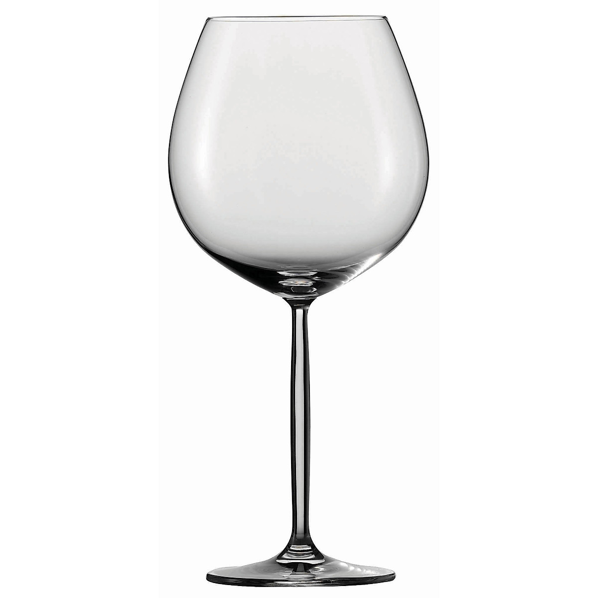 Schott Zwiesel Tritan Crystal Glass Diva Stemware Collection Claret Burgundy Red Wine Glass, 28.4-Ounce, Set of 6
