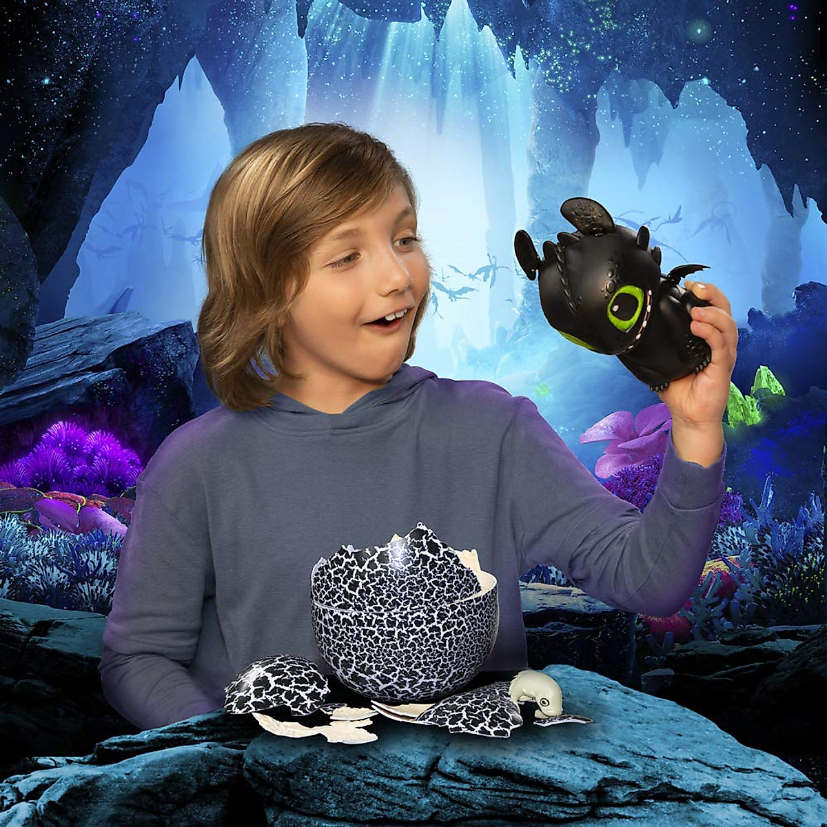Dreamworks Dragons New and Exclusive at Walmart, Hatching Toothless Interactive Baby Dragon and Bonus Downloadable Episodes
