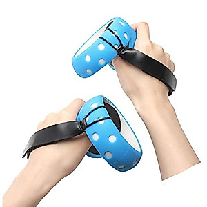 kdjsic Full Protection Knuckle Strap Silicone Case Handle Grip Strap Grip Cover for Oculus-Quest 2 Touch Controller