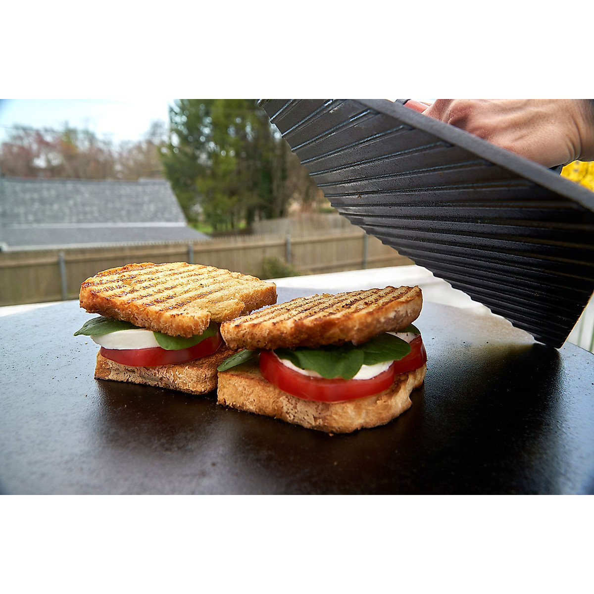 Cuisinart CGPR-223 XL Cast Iron Griddle Press