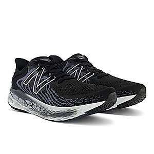 New Balance Men's Fresh Foam 1080 V11 Running Shoe, Black/Thunder, 11.5