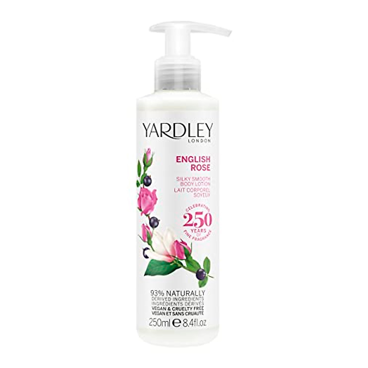 Yardley of London English Rose 8.4 oz Moisturizing Body Lotion