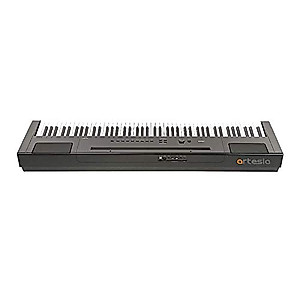 Artesia PA-88H 88-Key Weighted Hammer Action Digital Piano with Sustain Pedal and Power Supply (Black)