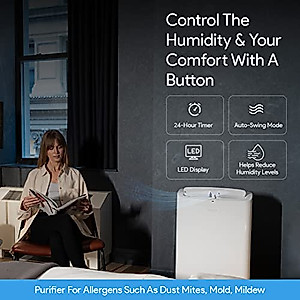 SereneLife SLPAC14 SLPAC Portable Air Conditioner Compact Home AC Cooling Unit with Built-in Dehumidifier & Fan Modes, Quiet Operation, Includes Window Mount Kit, 14,000 BTU, White