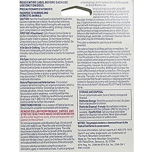 Hartz Ultraguard Flea & Tick Dog Collar 20", White 1 ea
