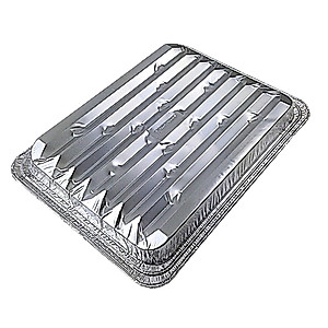 Handi-Foil Disposable Aluminum Foil Broiler Baking Cooking Pan - HFA REF # 333 (25)