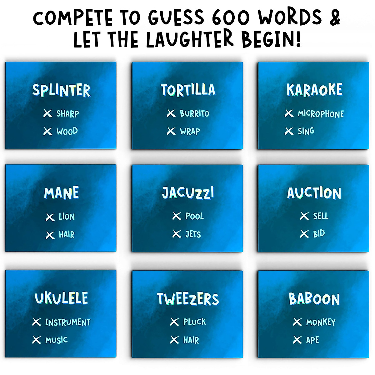 Baffling Bowl - Hilarious 600 Cards Guessing Game for Kids, Teens & Adults, Fun, Bonding for Friends & Family, Challenges for Game Nights, Parties, Gifts for Ages 10, 11, 12, 13 and Up, Players 4+