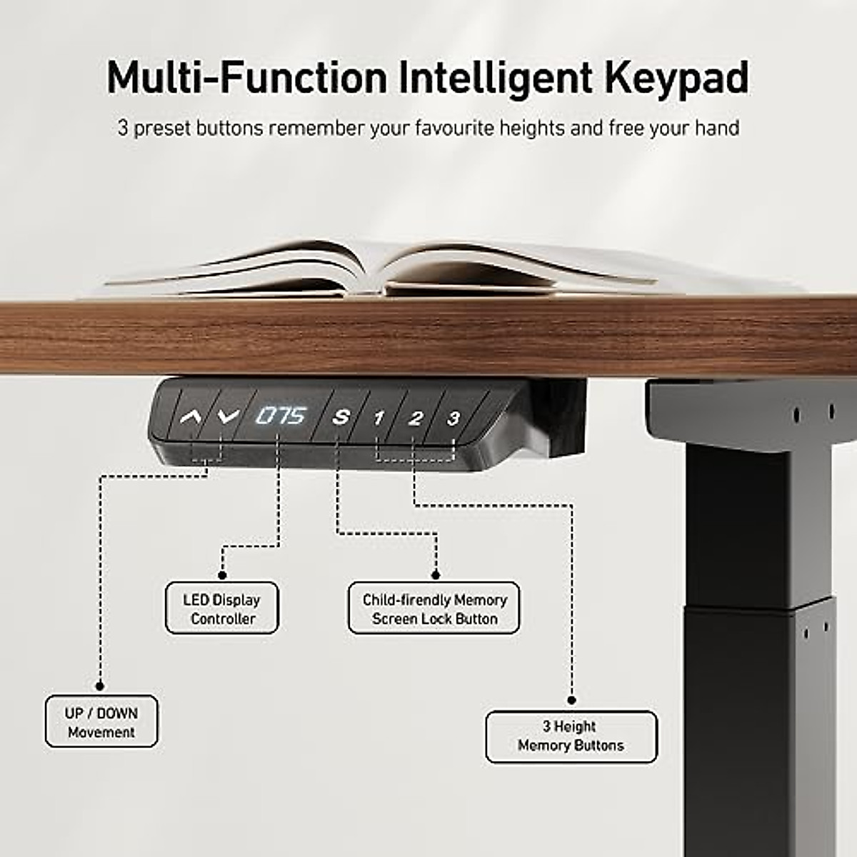 FEZIBO Standing Desk Home Office Desk