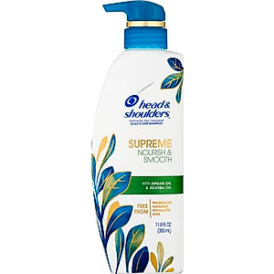 Head & Shoulders Supreme Nourish & Smooth Hair & Scalp Shampoo, 11.8 Fl Oz
