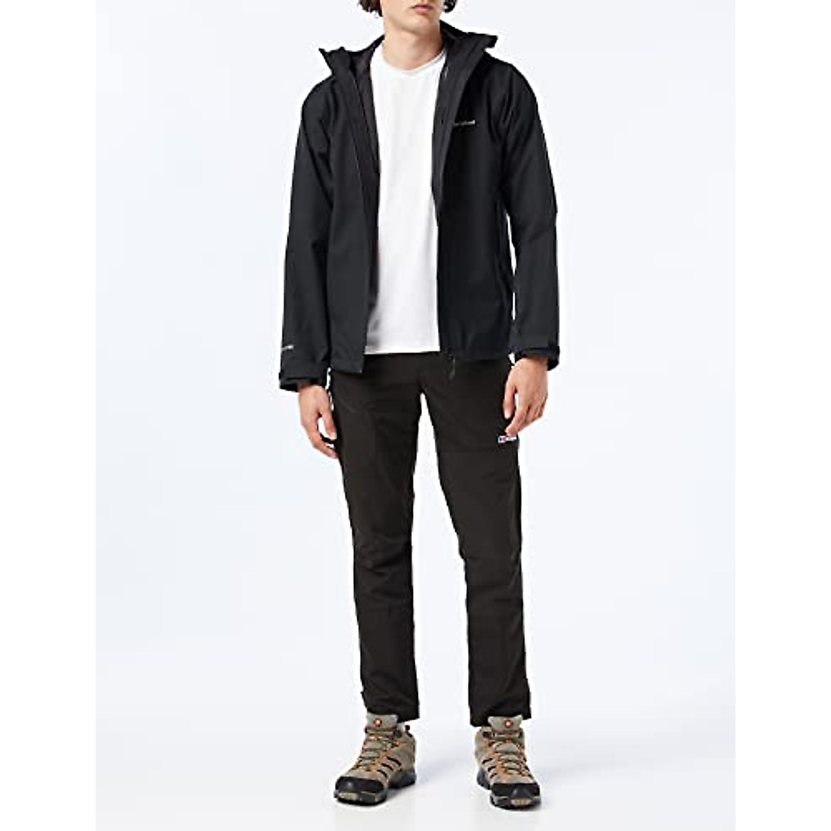 Berghaus Men's Fast Hike Pants, 38 x 30, Black