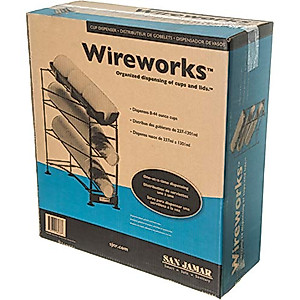 San Jamar Saf-T-Ice Plastic Scoop Caddy for Scoops, 86 oz, Black