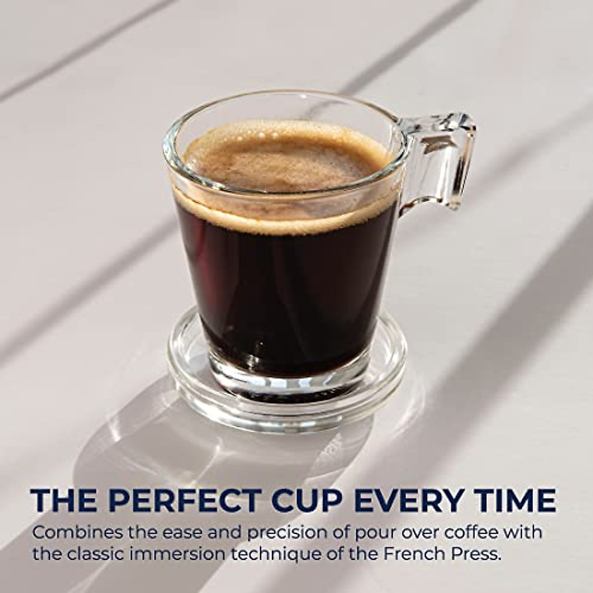 Clever Coffee Dripper and Filters, Large 18 oz, Original Classic Design, Safe BPA Free Plastic, Clever dripper coffee maker, drip coffee maker pour over, Immersion Dripper, Manual Coffee Maker, Includes 100 filters, coaster and lid 18 oz (Java)