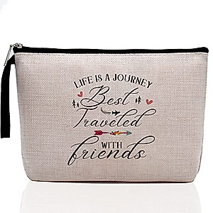 Weekender Bags for Women Weekend Bag Weekend Gifts Makeup Pouch Girl's Weekend 2023 Gifts Sister Bridesmaid Bestie Best Friend Wedding Gifts Bachelorette Gifts Birthday Christmas Girls Trip Gifts