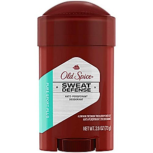 Old Spice Anti-Perspirant 2.6 Ounce Pure Sport+ Soft Solid (76ml) (3 Pack)
