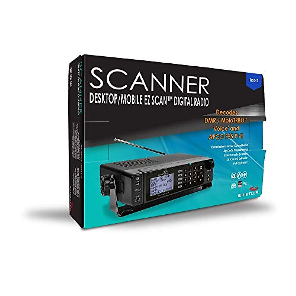 Whistler TRX-2 Desktop Digital Scanner