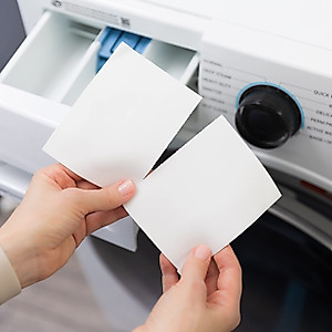 bulle - Laundry Detergent Sheets - Clothes Cleaning Solution, Removes Stain, Dirt & Odor, No Irritating Ingredients, Washing Strips, Fresh Linen Scent, Mothers Household Companion, 40 count, Unscented