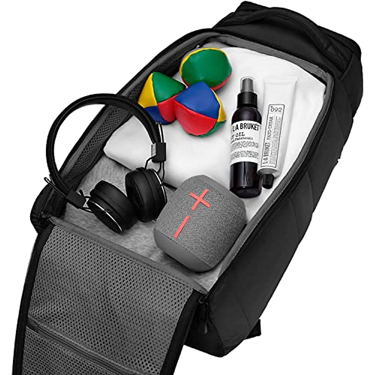 Db Journey The Hugger Backpack | Black Out | 30L | Solid Structure, Fully Opening Main Compartment, Hook-Up System