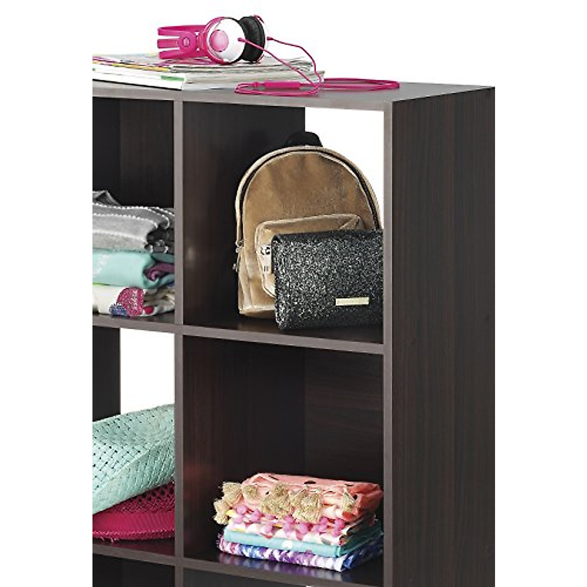 Whitmor 9 Cube Organizer, Espresso