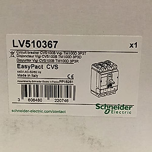 Schneider Electric LV510367 Circuit Breaker EasyPact Vigi CVS100B New NFP