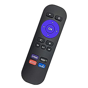 Smartby Roku Remote Control for Roku 1, Roku 2, Roku 3, Roku 4 (HD, LT, XS, XD) Streaming Player, DO NOT Support Roku Stick or Roku TV