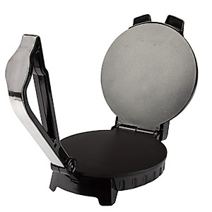 MasterChef Electric Tortilla Maker- Homemade Flatbread, Pitas, Tortillas- Heavy Duty, Non-stick Cooker Easier than Tortilla Press