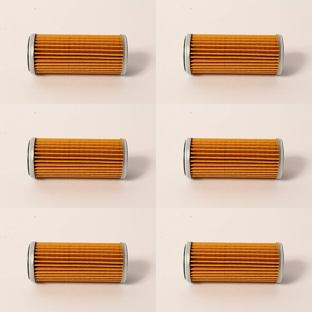 6 PK Hydro Transmission Oil Filter Fits Hustler 604126 X-ONE Cub Cadet PH-411154