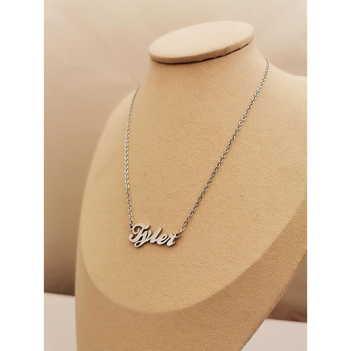 GR859C Kennedy Name Necklaces for Women Dainty Choker Gold Plated Real Stainless Steel Personalized Jewelry
