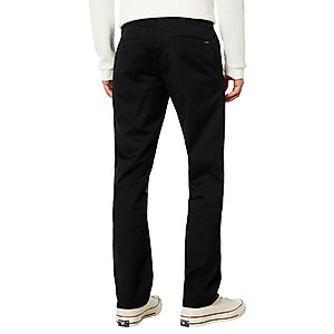 Volcom Men's Frickin Modern Fit Stretch Chino Pant, Black 1, 28W x 30L