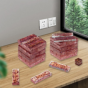 Nearockle Silicone Resin Molds, Tumbling Stacking Board Games Silicone Mold with a dice Mold， DIY Making Craft Tumbling Tower Blocks Building Toy for House Party Kids Families Boy Girls Unique Gift