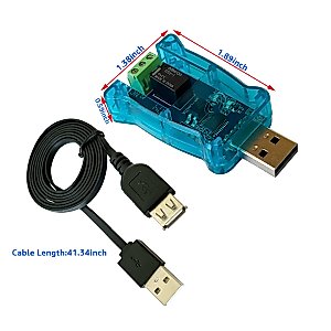 DSD TECH SH-UR01A USB Relay Controller for Computer and Laptop(1CH)