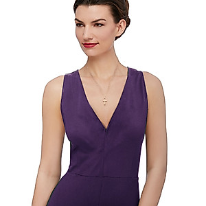 Ross-Simons 14kt Yellow Gold Cross Pendant Necklace. 18 inches