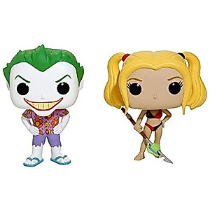 Funko Pop! Heroes The Joker [Beach] & Harley Quinn 2 Pack